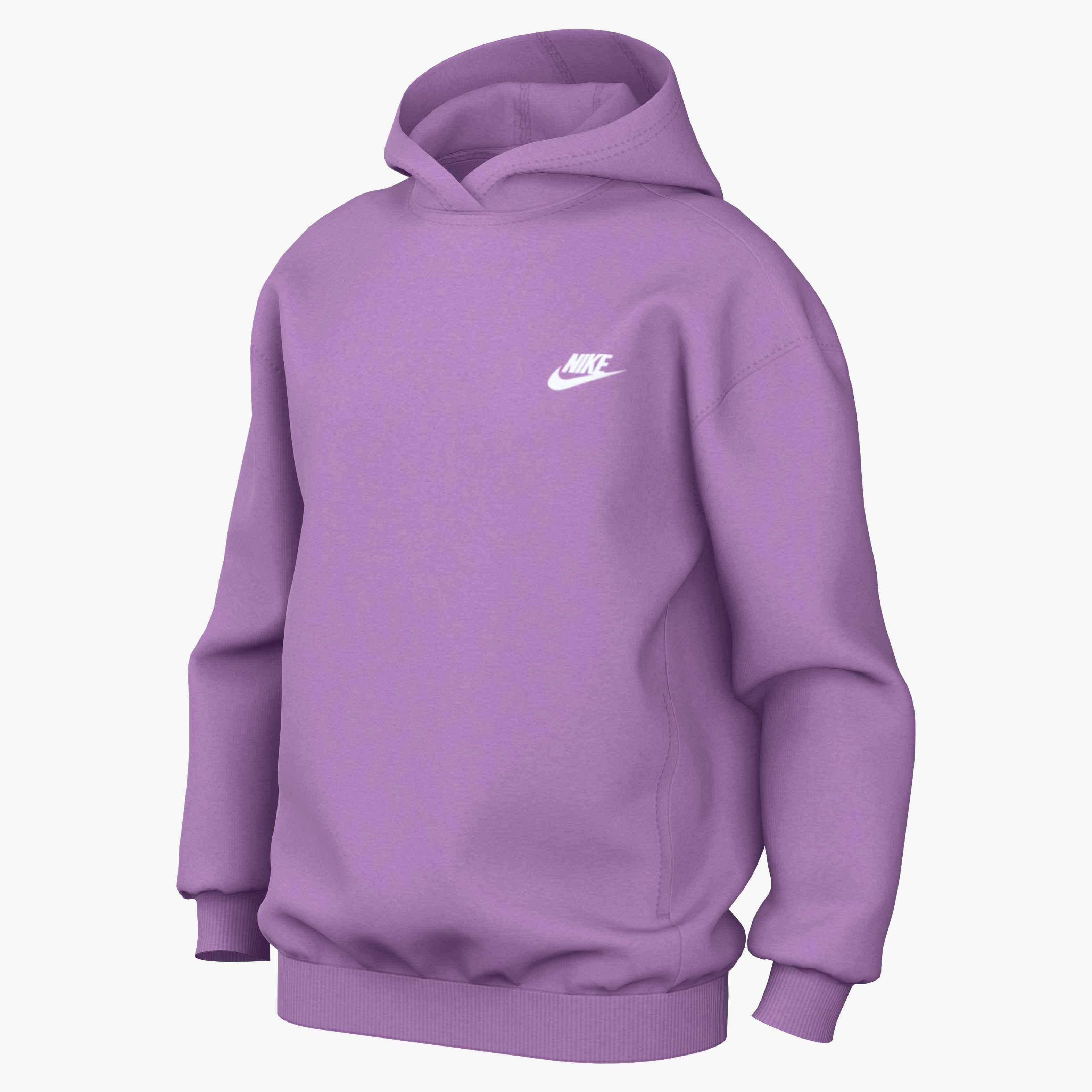 Big Kids Oversized Pullover Fleece Hoodie – Swoosh Events